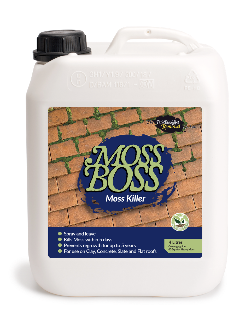 Moss Removal and Protection - Moss Boss 4 Litres