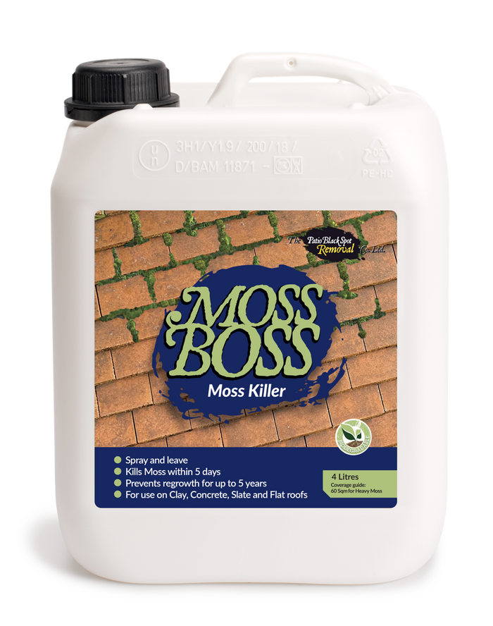 Moss Removal and Protection - Moss Boss 4 Litres
