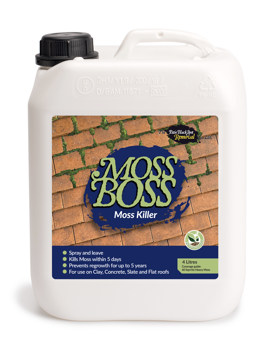 Moss Removal and Protection - Moss Boss 4 Litres